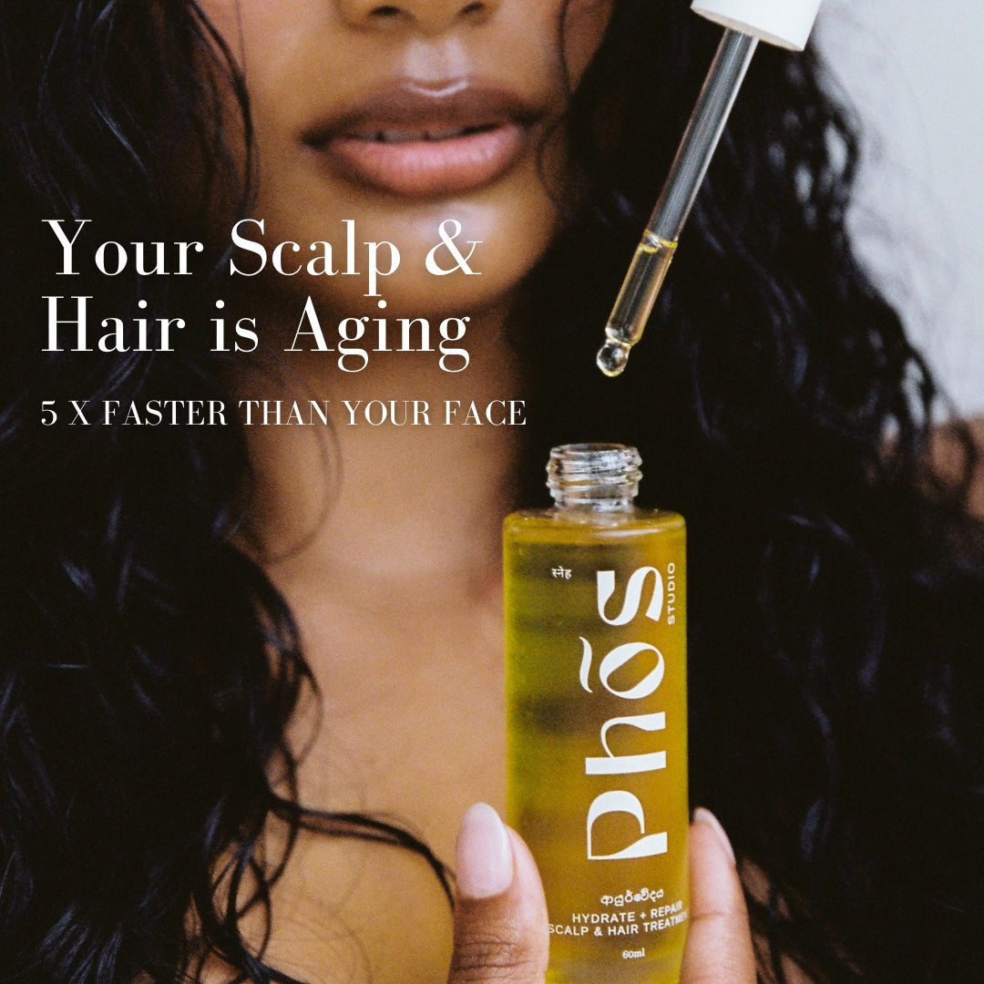 Your Hair & Scalp is aging 5 x faster than your face! – Phos Rituals